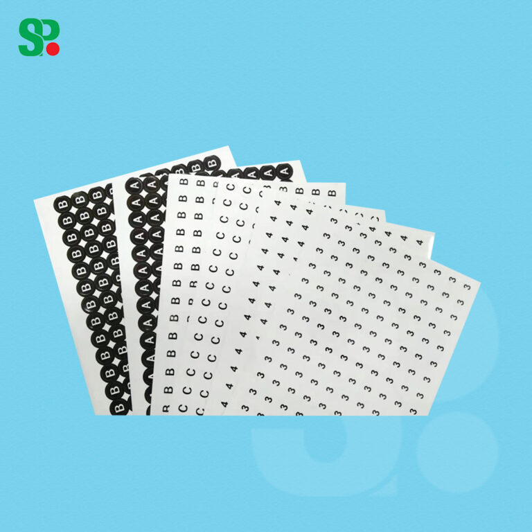 Number and Alphabet Sticker – Splendid Printing Sdn Bhd